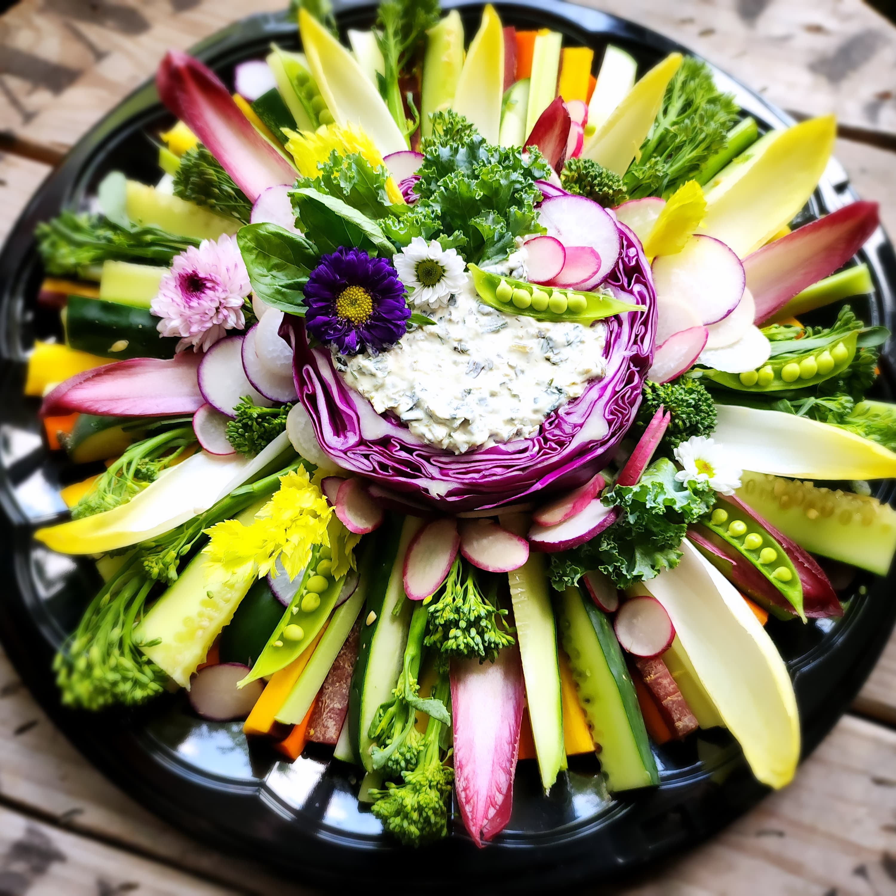 Vegetable Cruditè Board | The Apothecary Kitchen